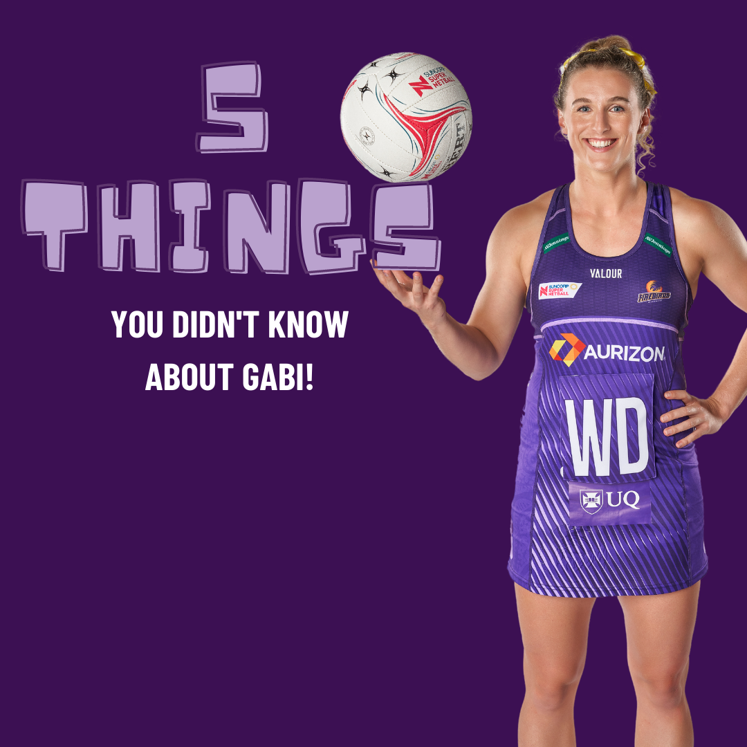 5 Things you didn't know about Gabi - The Home of the Queensland Firebirds