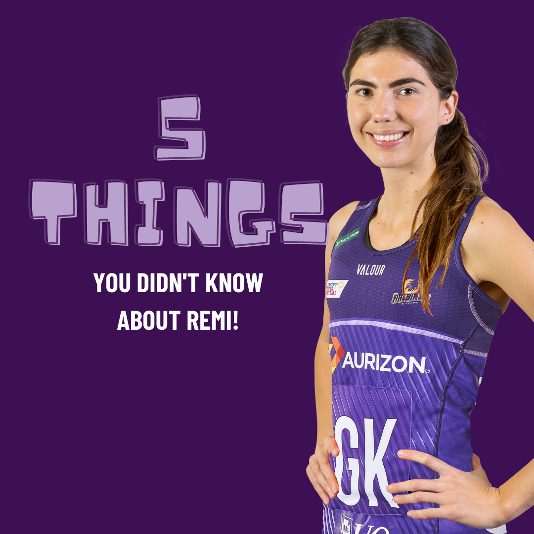 5 Things You Didn't Know About Remi! - The Home of the Queensland Firebirds